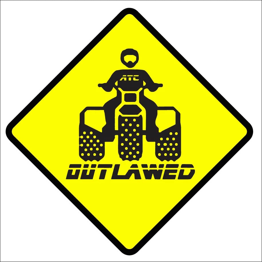 Threewheeler Street Sign Logo – Outlawed Threewheelers LLC
