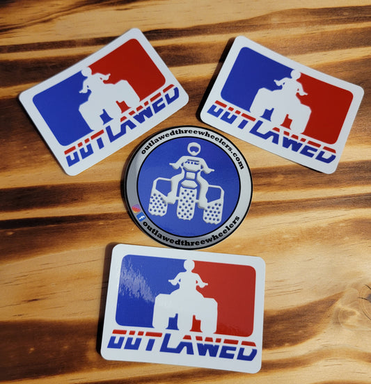 Stickers – Outlawed Threewheelers LLC