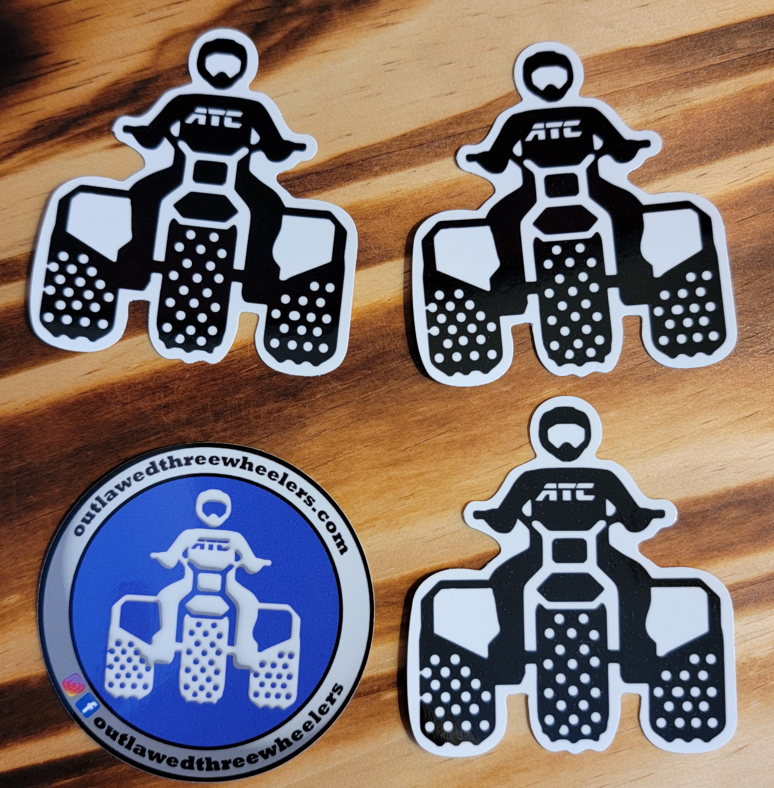 Honda ATC Threewheeler Sticker Pack – Outlawed Threewheelers LLC