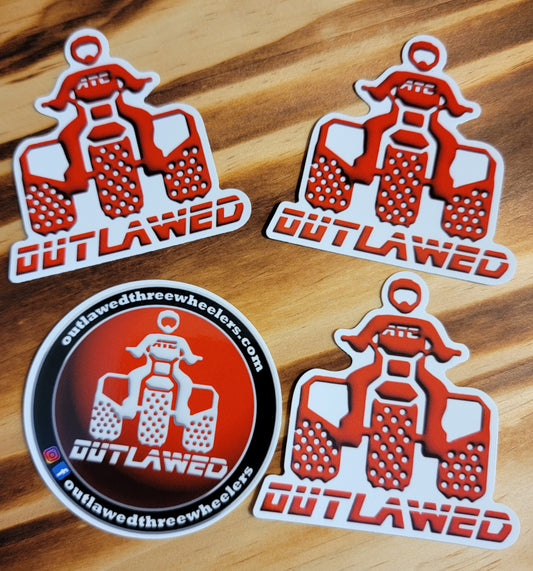 Stickers – Outlawed Threewheelers LLC